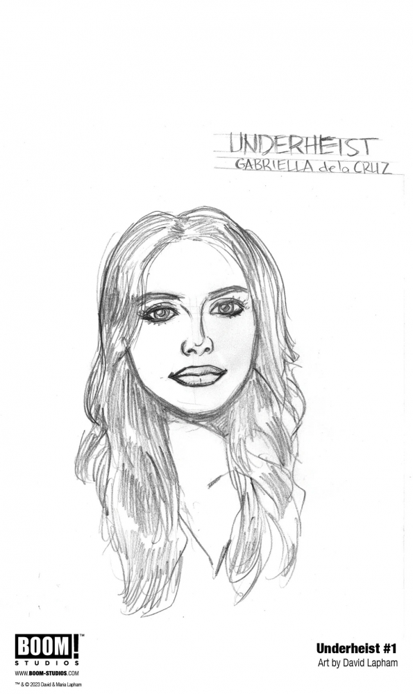 Underheist, un polar surnaturel de David et Maria Lapham à venir chez Boom! Studios | COMICSBLOG.fr